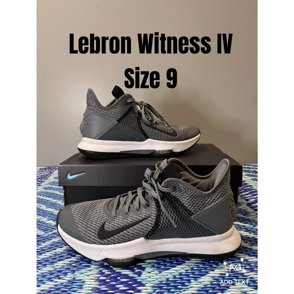 Nike Lebron James Witness Iv/4 'Cool Grey' Mens Size … - Gem